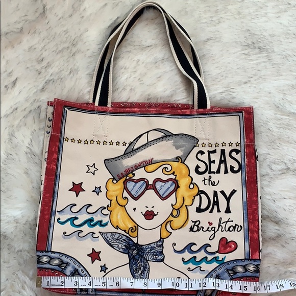 Brighton | Bags | Brighton Canvas Sail Tote | Poshmark